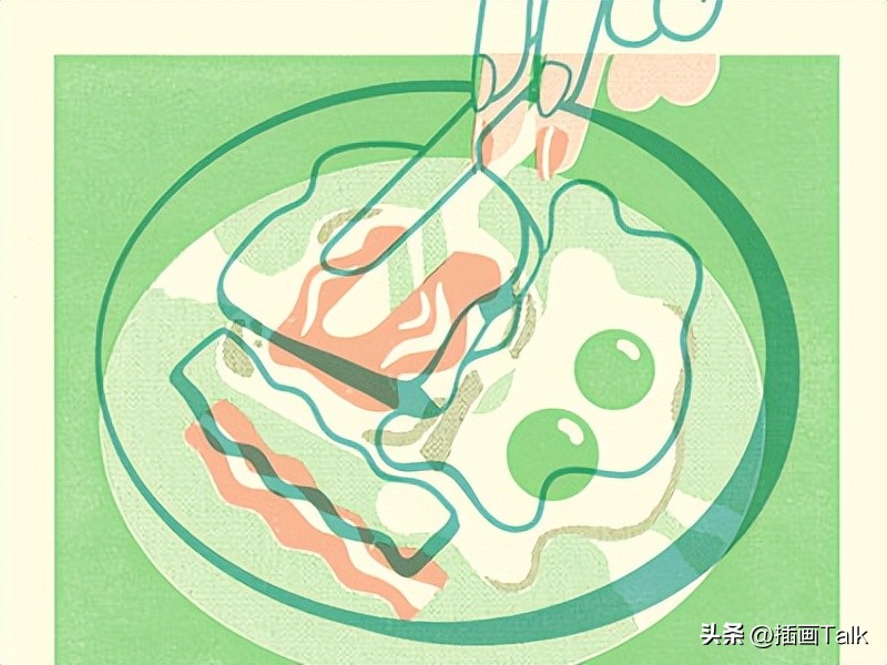 New York illustrator Mikey Burton, super simple and textured - iNEWS