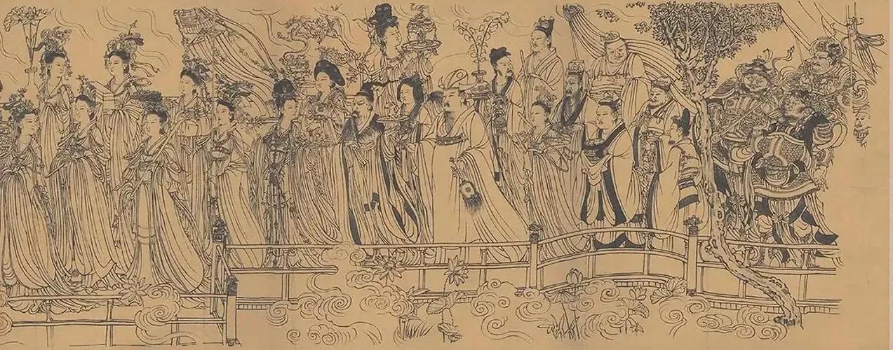 Tang Wu Daozi's "Eighty-seven Immortals" is the crown of the top ...
