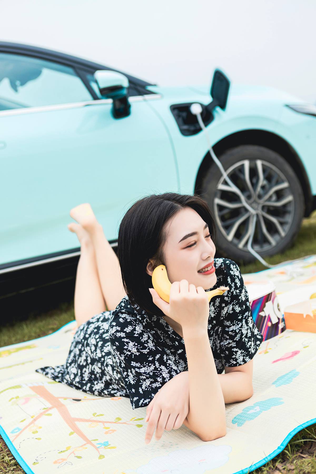 Exploring the small scenic spot Yanu Lake, leaving a beautiful ending ...