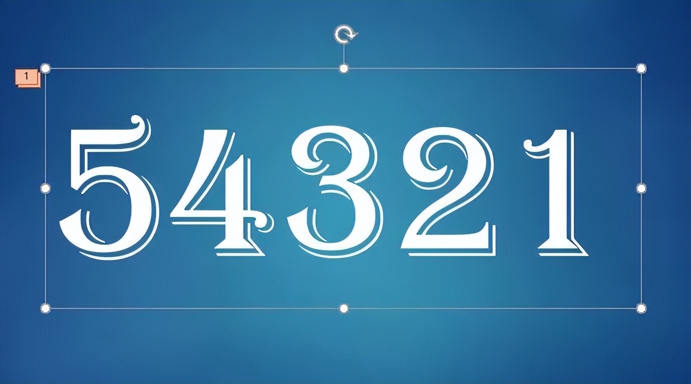 PPT countdown animation production method 5.4.3.2.1... - iNEWS