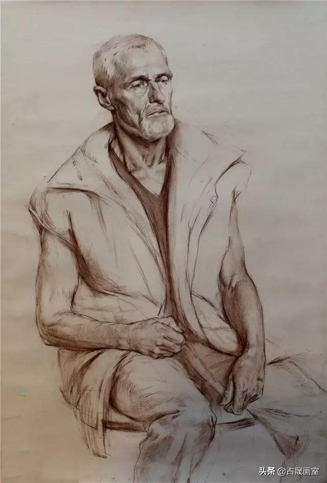 Plaster, drawing and oil painting by students of the Repin Academy of ...