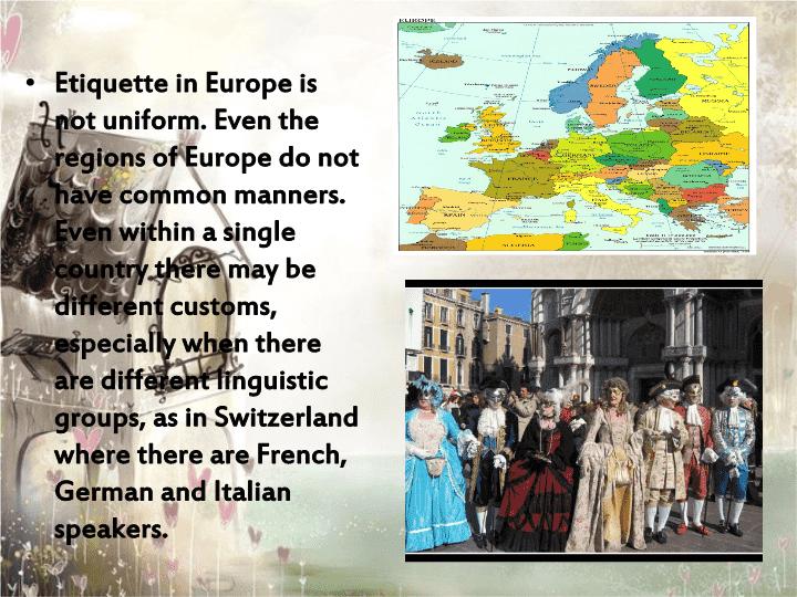 Ancient European Social Etiquette and Ritual: Inheritance and Evolution ...