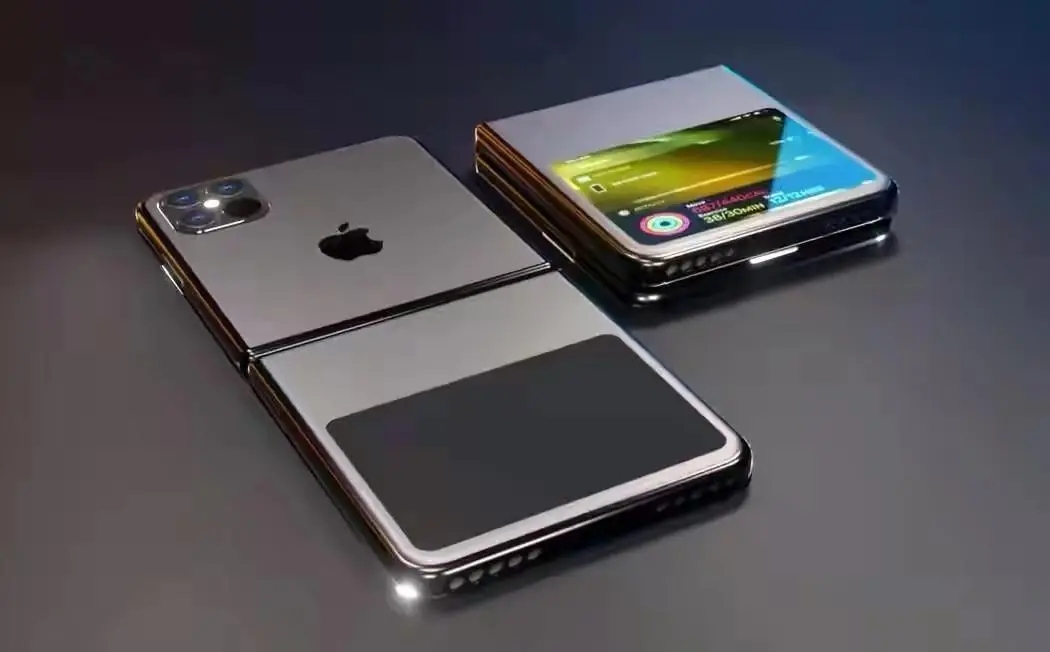 The latest iPhone folding screen renderings are exposed, the iPhone ...