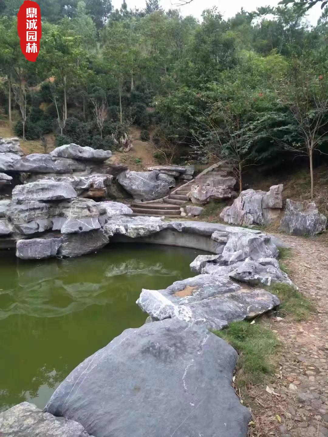 The natural placement of Taihu stones has a special flavor in the ...