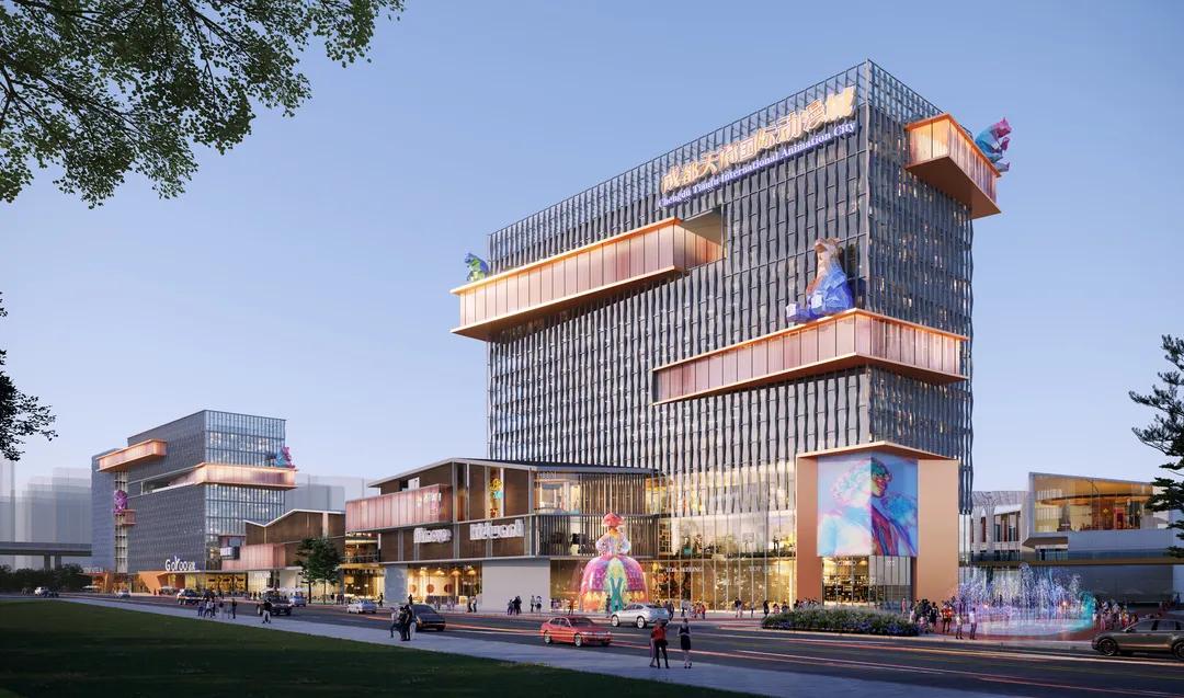 Chengdu Tianfu International Animation City is here!Expected to be ...