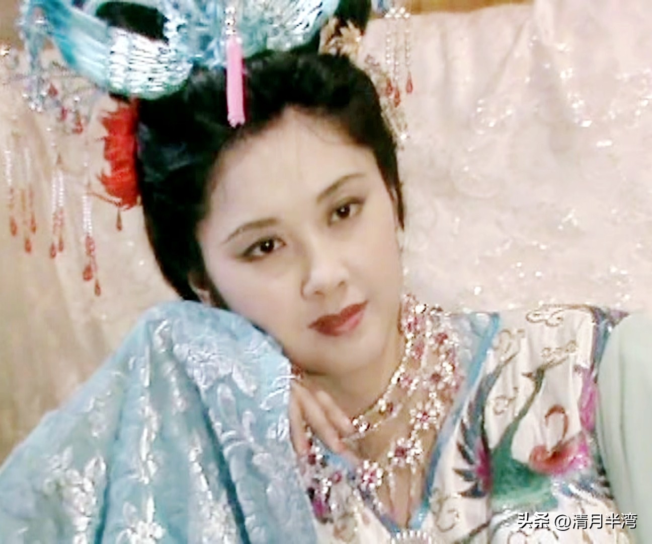 In the old days, 10 Chinese-style classical beauties with round beads ...