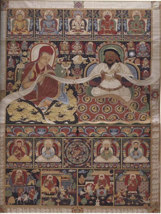 At the peak of Tibetan Buddhism, the rulers of the Yuan Dynasty over ...