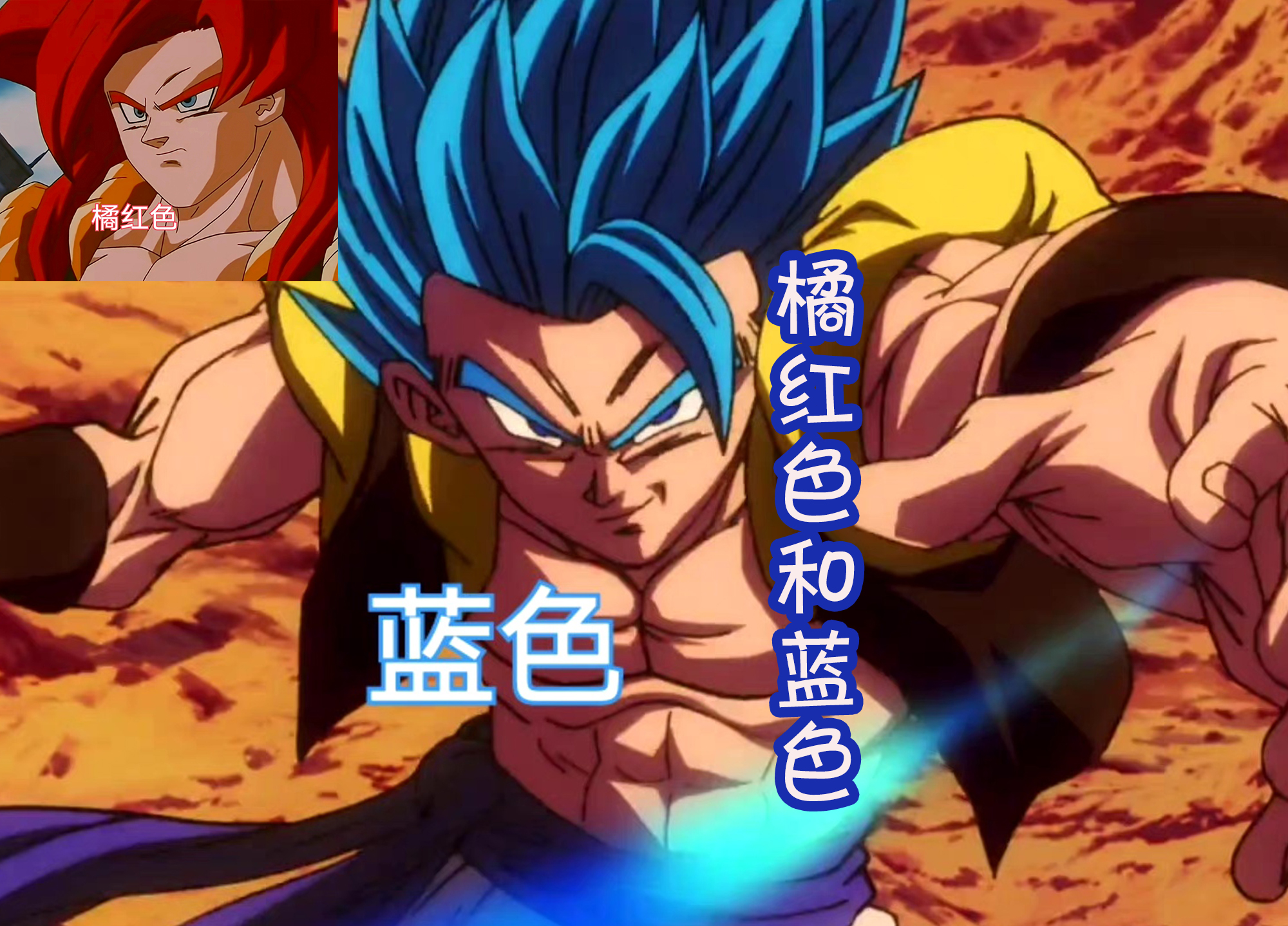 Saiyans occupy 10 hair colors, and there are not many colors left. Can ...