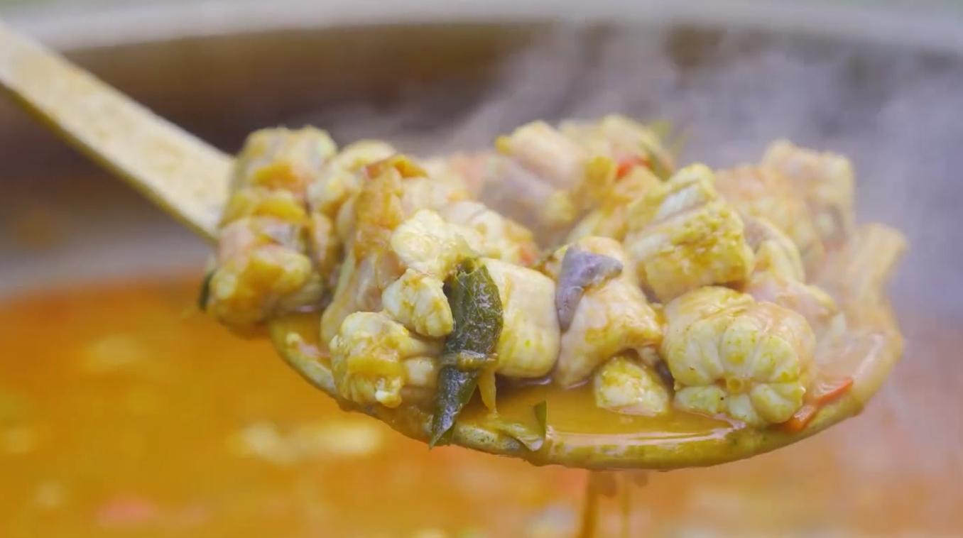 Indian shark feast, hundreds of small sharks were made delicious ...