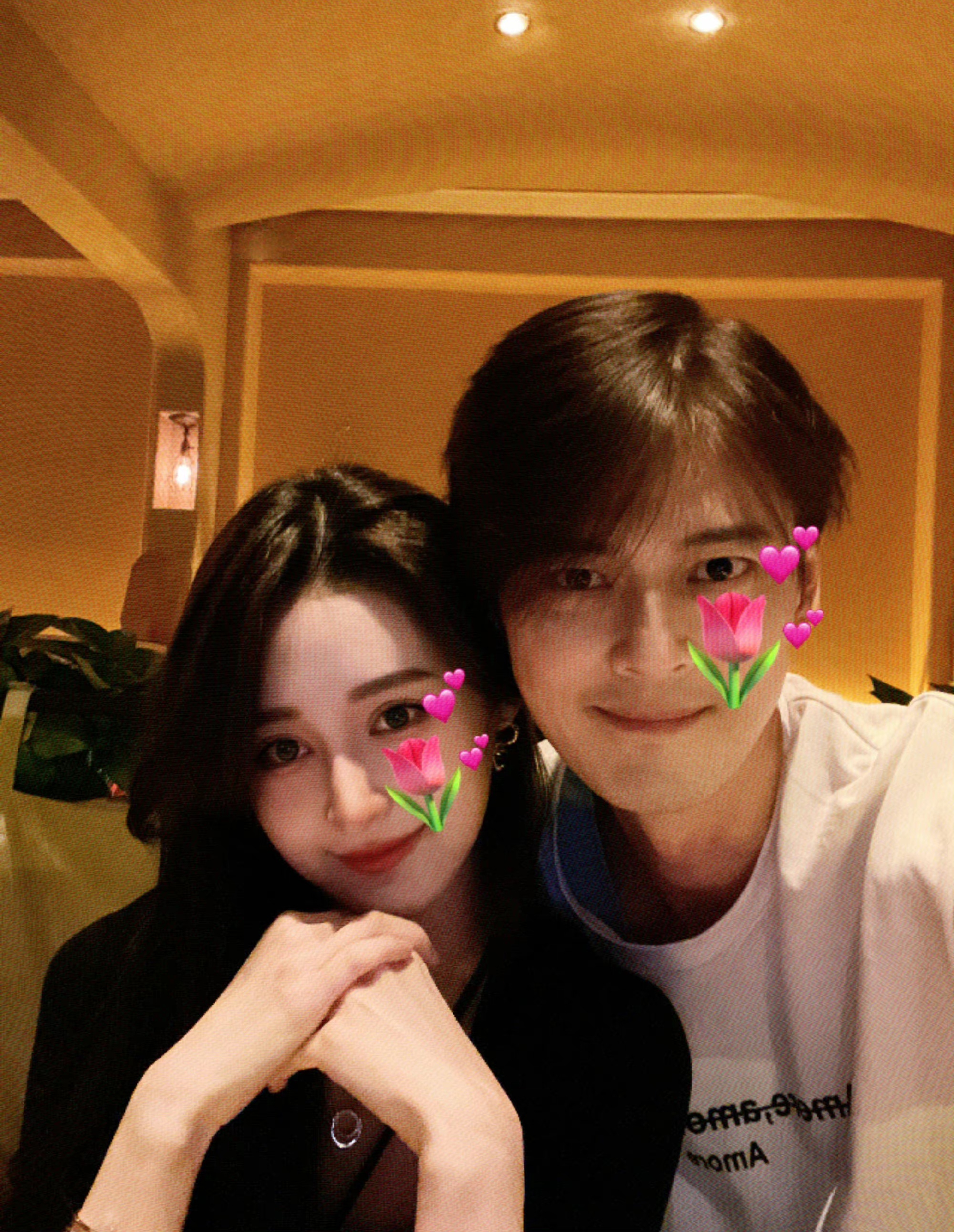 45-year-old Guo Pinchao and his 19-year-old girlfriend show their love ...