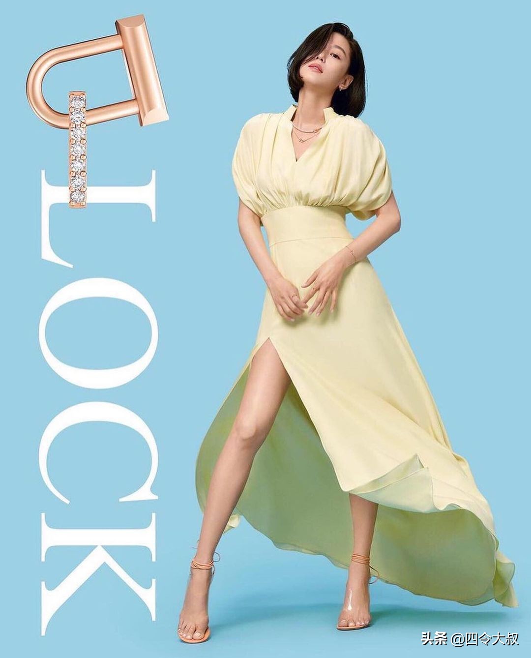 40-year-old Quan Zhixian's slender and beautiful legs are exposed ...