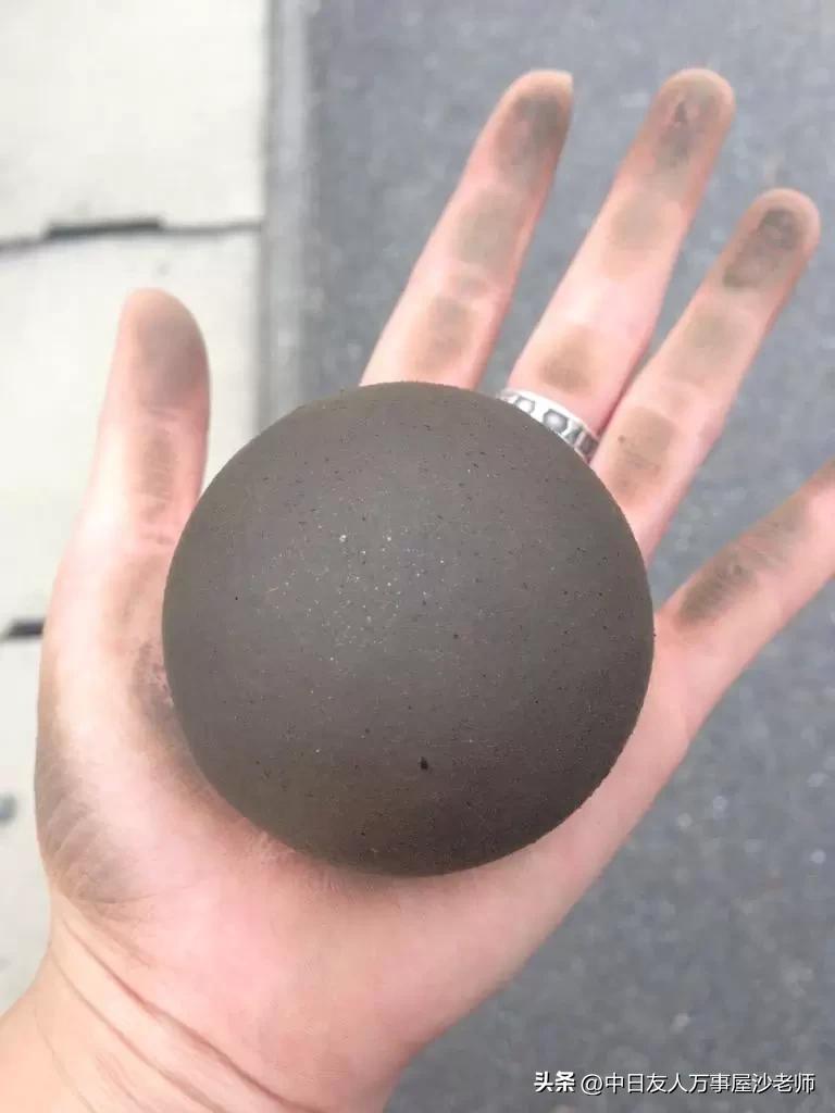 My mother kept the mud balls for 20 years. My mother told me that I was ...