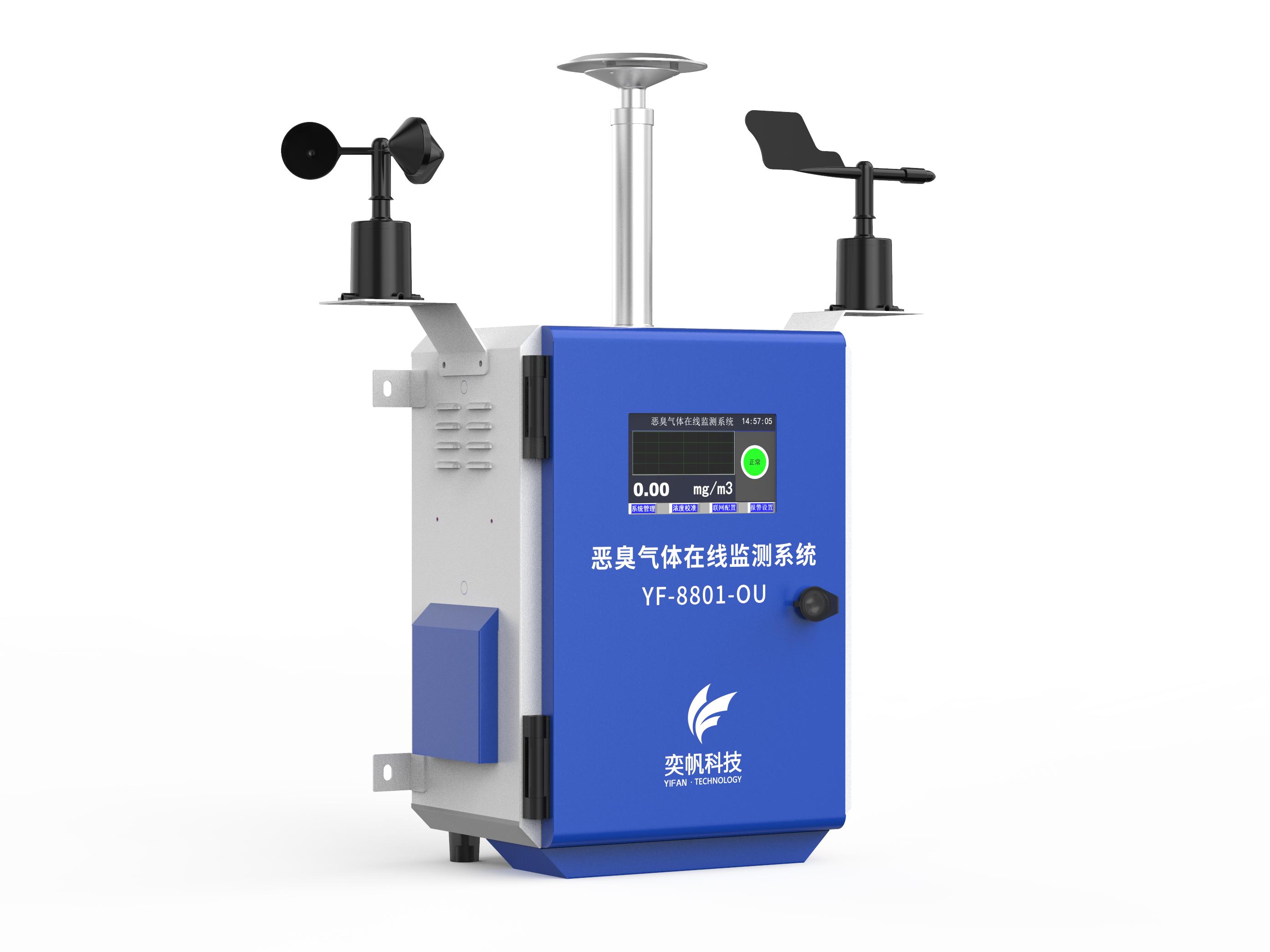 Odor gas online monitoring system allows you to know the air quality ...