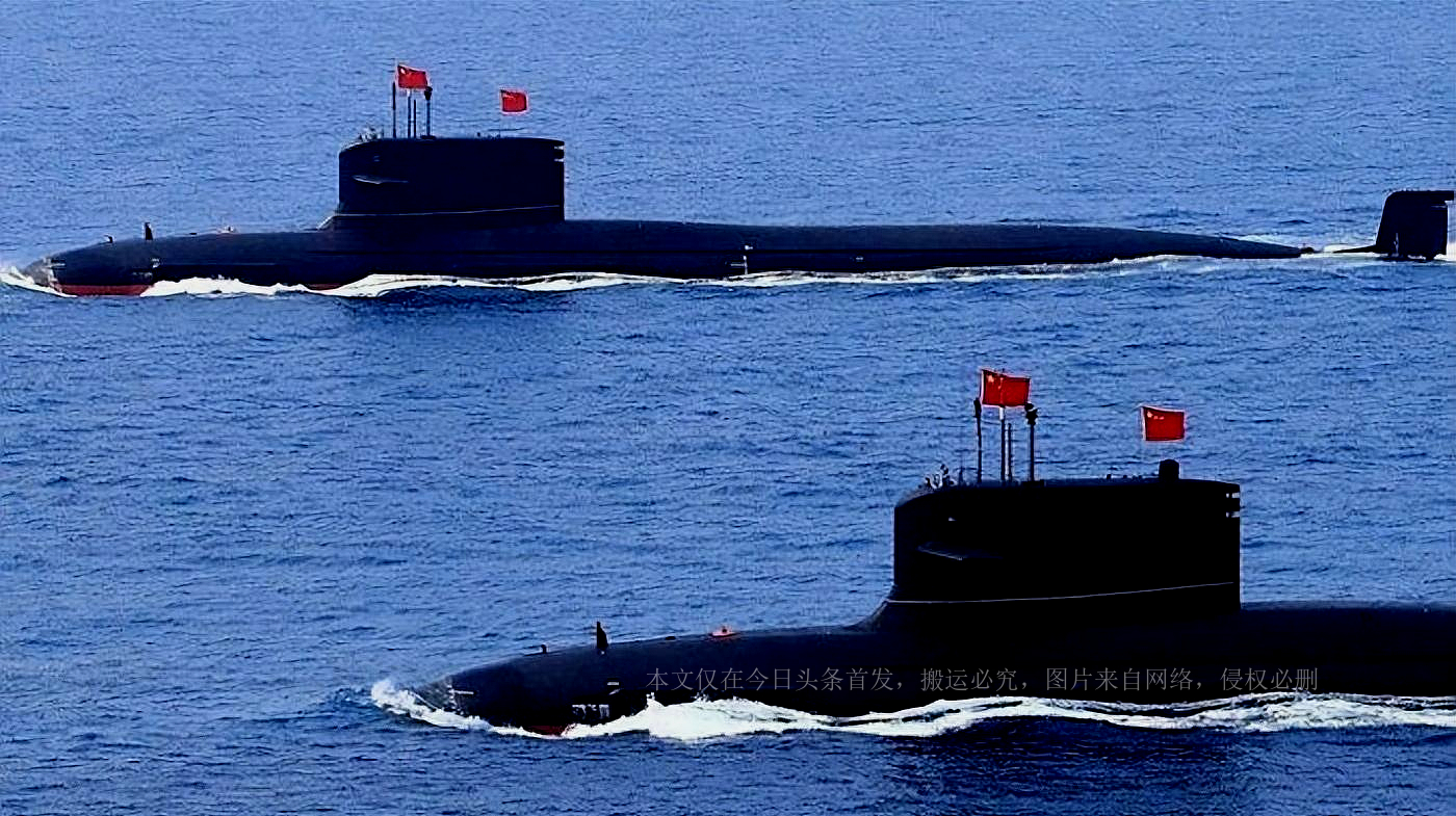 It is reported on the Internet that the Type 093 nuclear submarine had ...