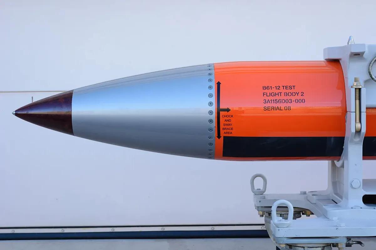 The U.S. nuclear bomb was damaged in the Netherlands, the tail has ...