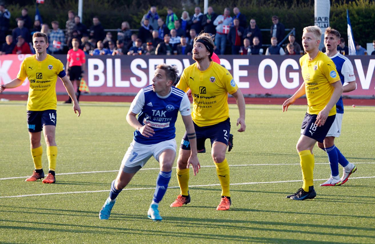 "Danish League One" Hobro VS Armager relegation duo, precious three ...