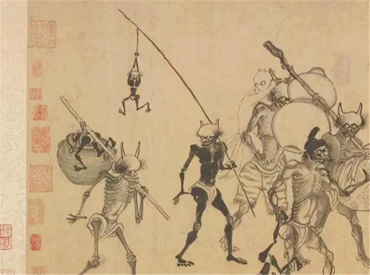 Luo Pin, a painter in the Qing Dynasty, claimed to be able to see ...