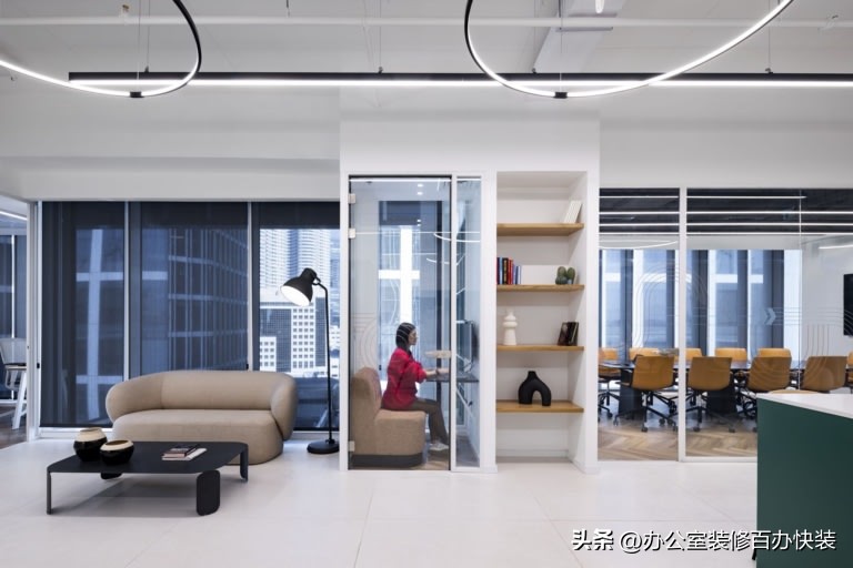 Telecommunications industry office decoration design - iMedia