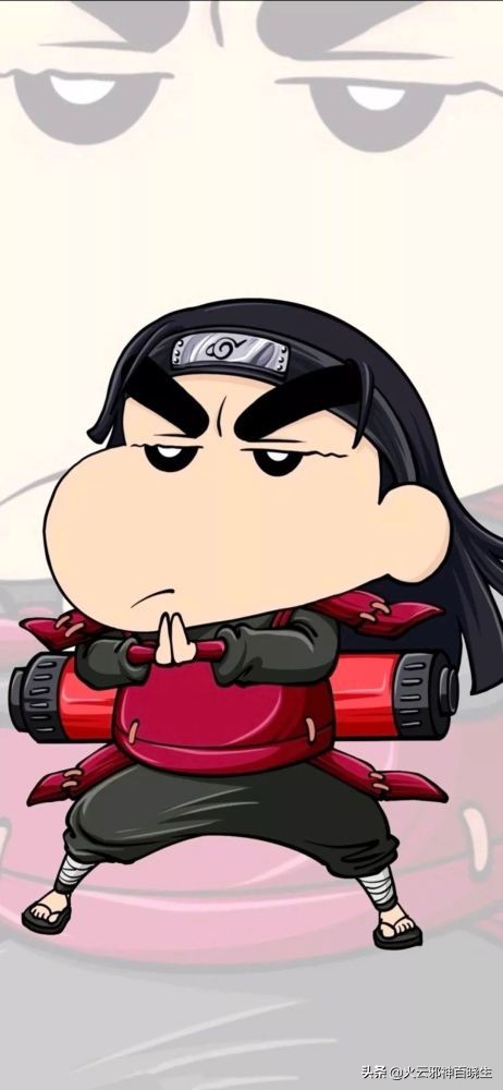 Cross-border cos-Crayon Shin-chan version of Naruto - iNEWS