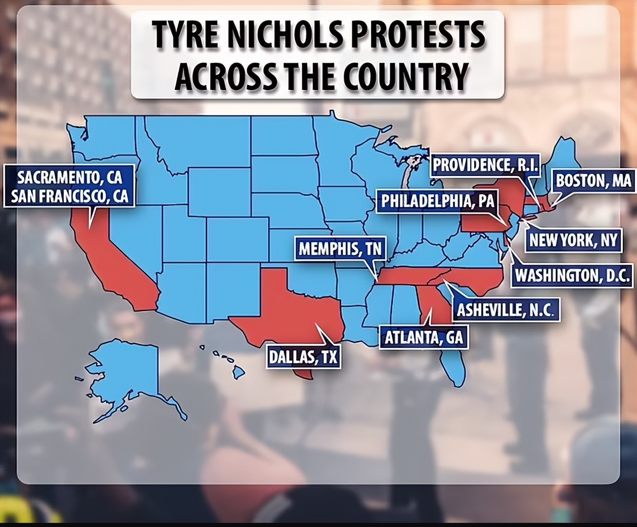 Large-scale conflict broke out in New York, USA, the square became a ...