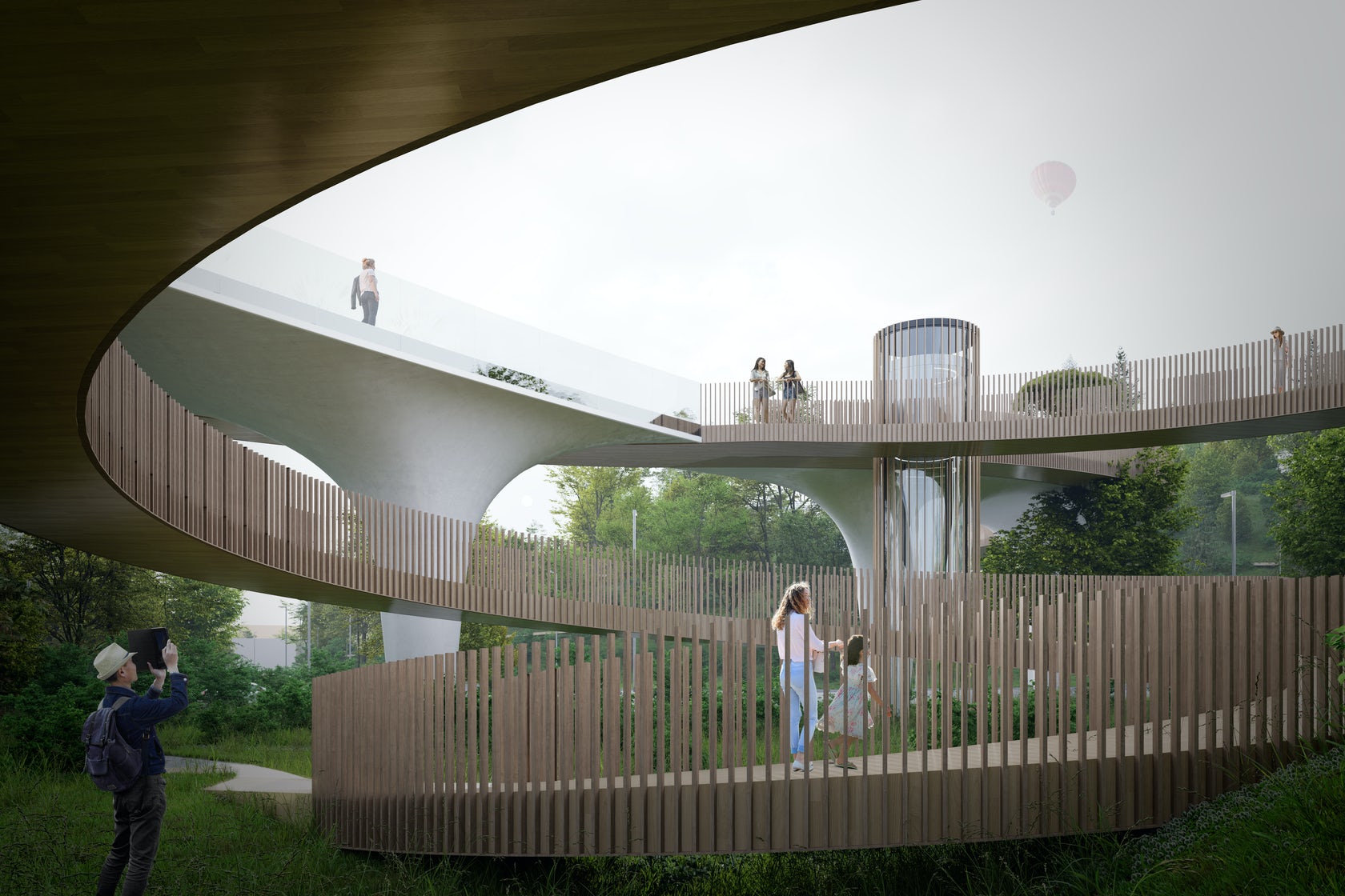 Bridge redesign as entertainment space design // Atrium Studio - iMedia