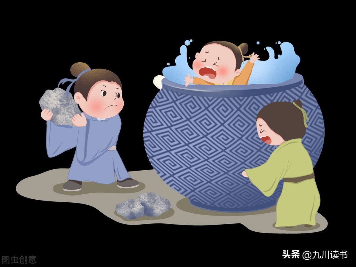 Sima Guang, who smashed the tank, later wrote this masterpiece, but it ...