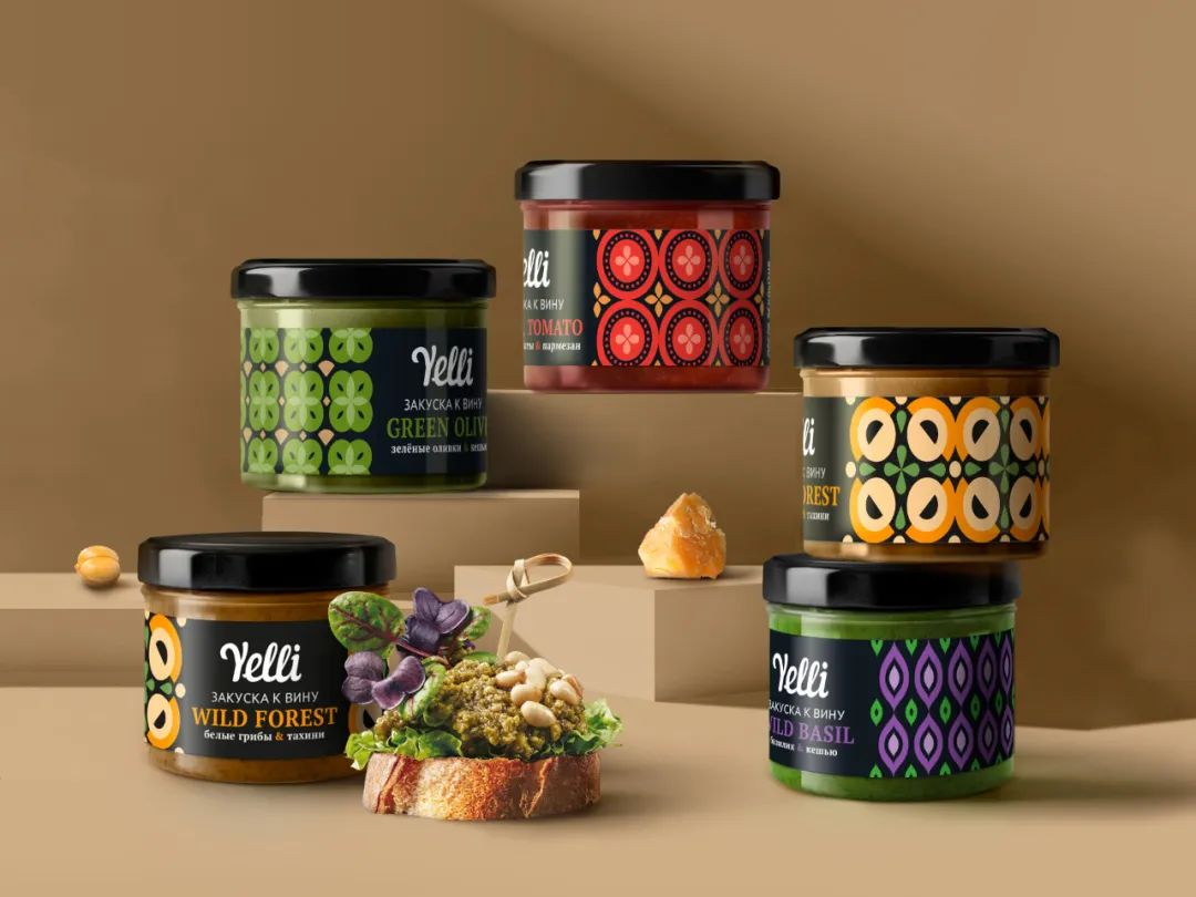 A collection of visual creative ideas for condiment packaging that ...