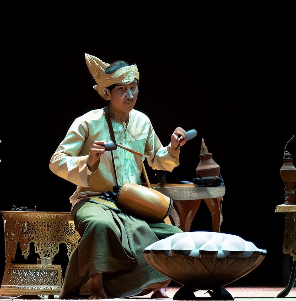 The types of repertoire of temple music, the musical expression of the ...