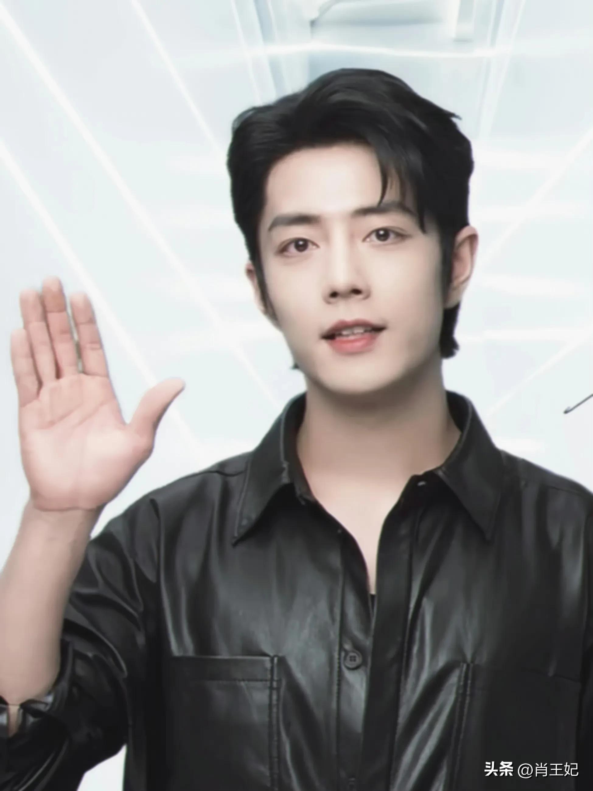 Xiao Zhan's fashion expressiveness is really strong, the black and ...