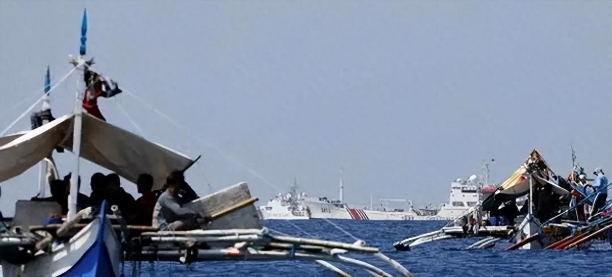 Philippine special forces cut off the Huangyan Island interception net ...