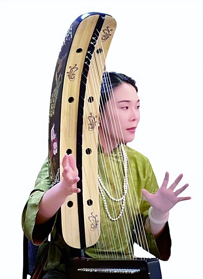 Look, this pair of skillful hands restoring ancient musical instruments ...