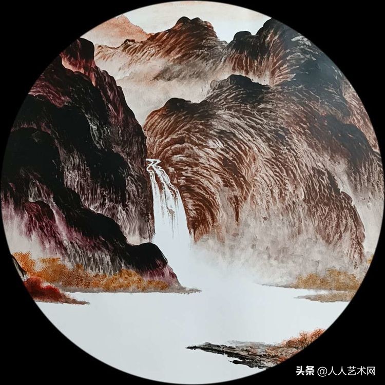 Appreciation of the arm paintings of Guo Zhanlin, the founder of hand ...