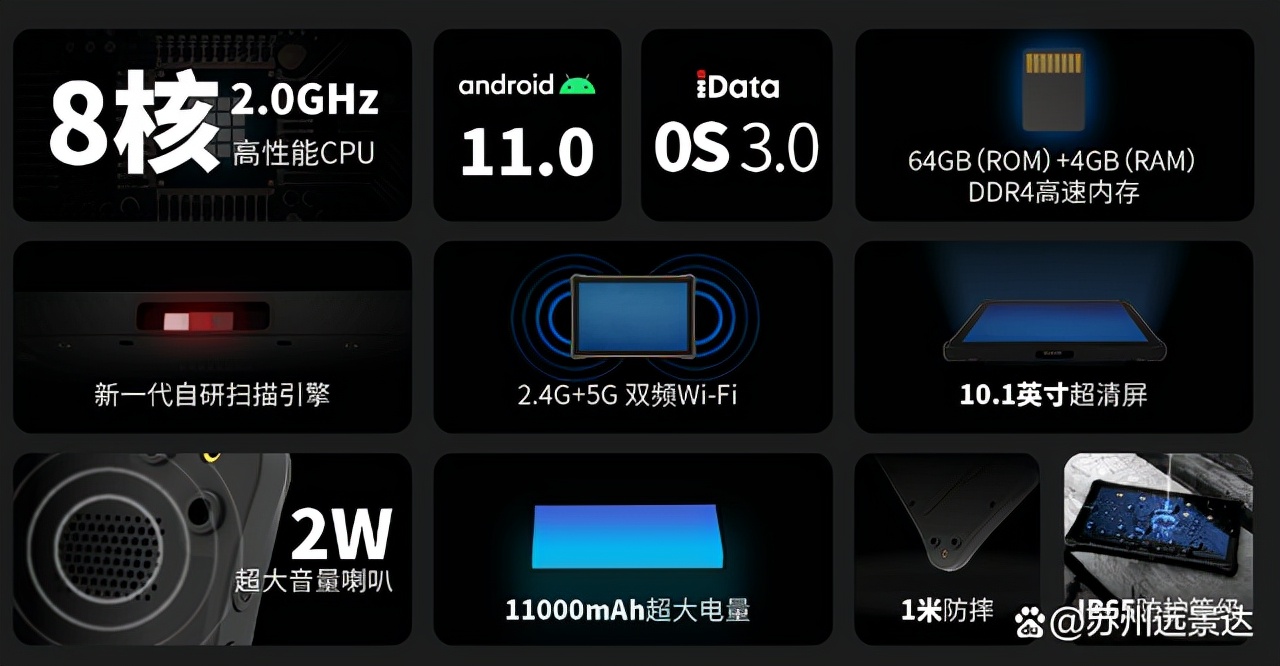 iData P1 Android Handheld Industrial Tablet - iMedia