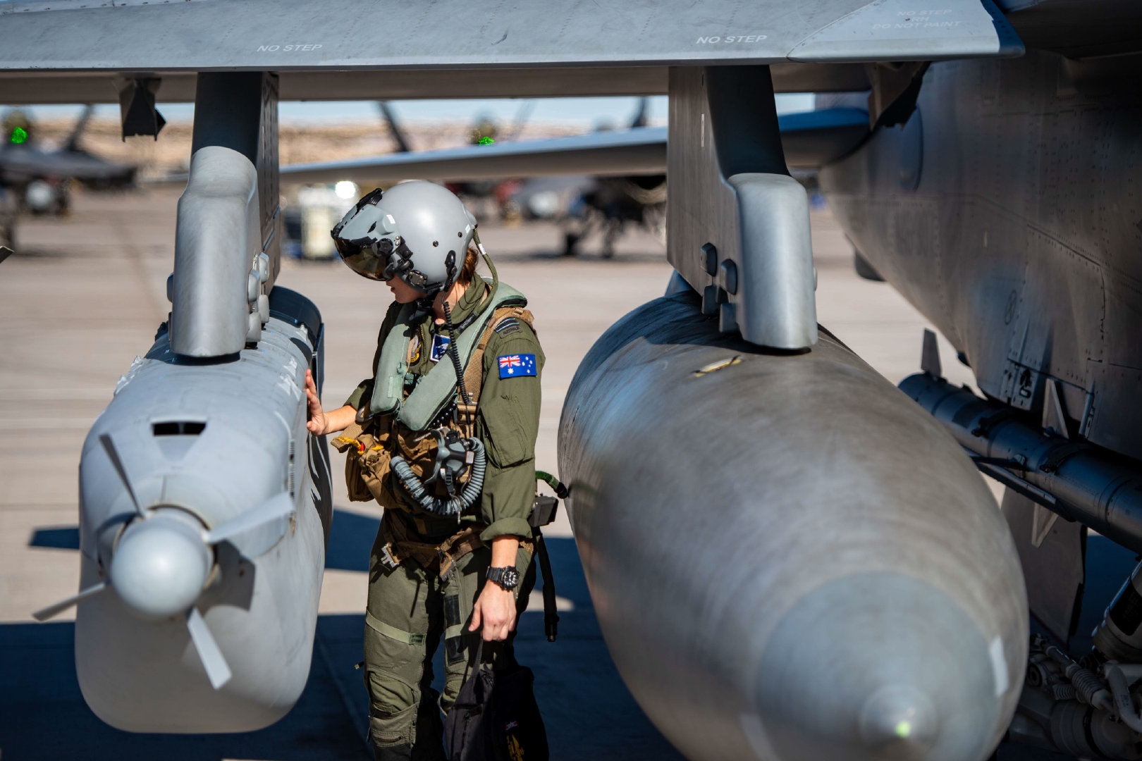Red Flag Exercise Nellis provides confrontation training for RAAF and ...