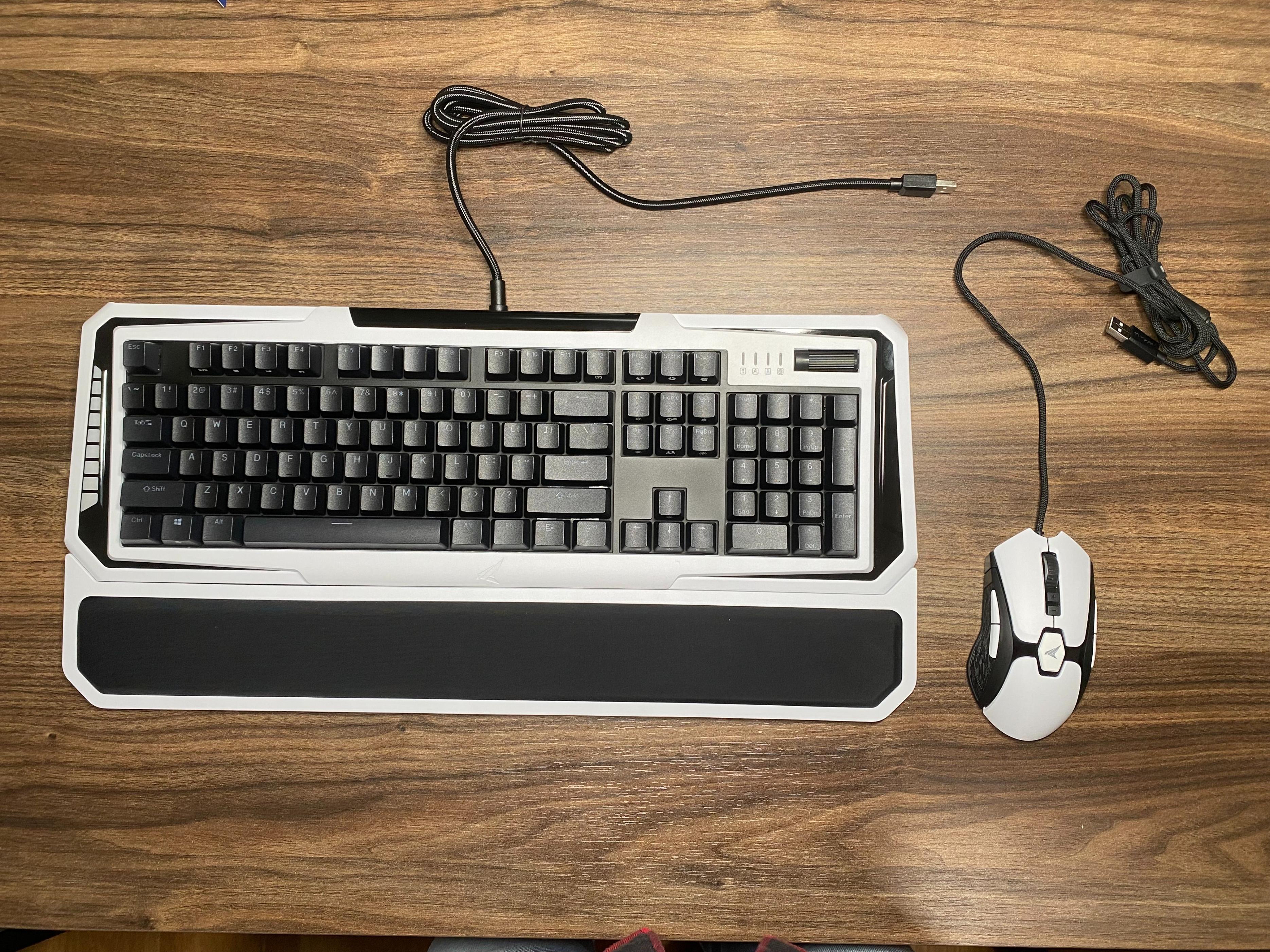 Do you believe in light?DURGOD GK90/GM90 keyboard and mouse set - iNEWS
