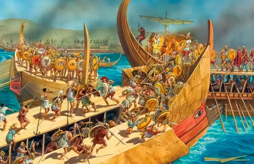 How did the ancient Athenian navy improve its combat capabilities by ...
