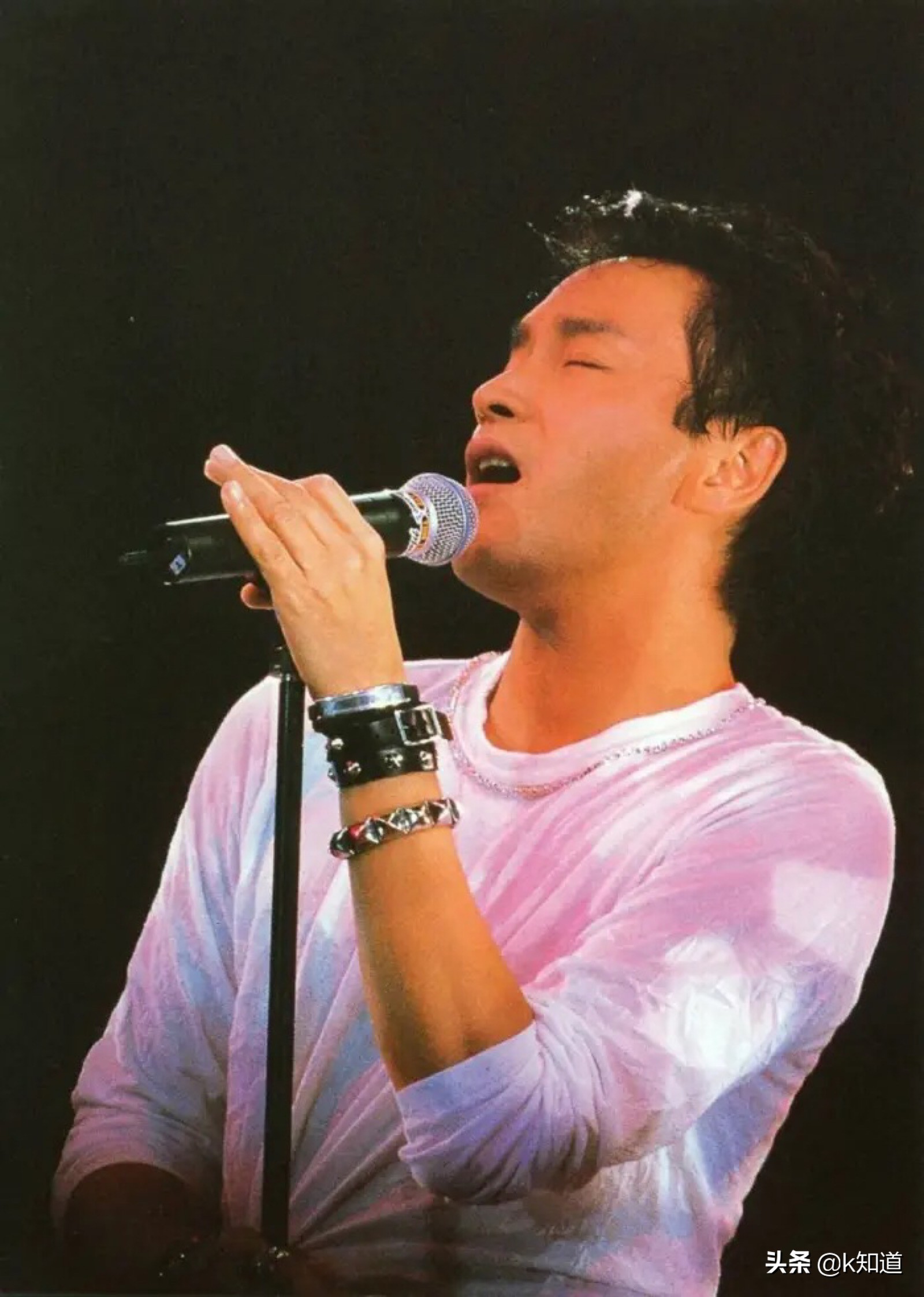 Leslie Cheung, the peerless elegance and beauty: born in a famous ...