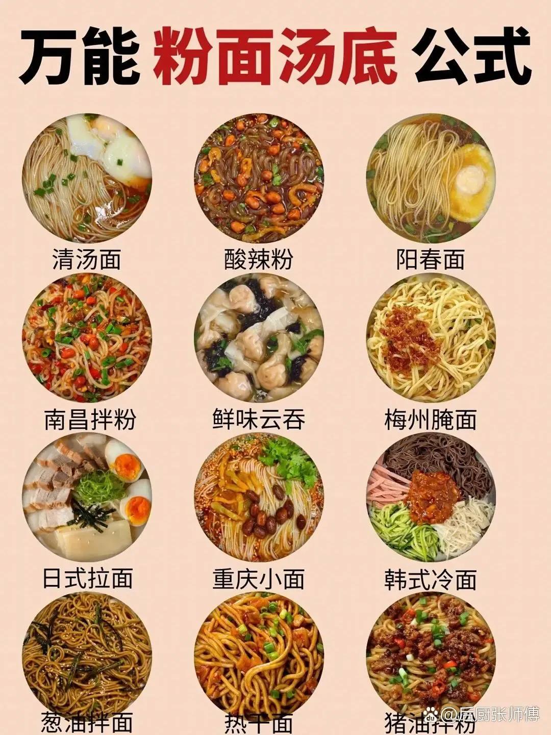 The universal noodle formula is enough to learn how to make noodles ...