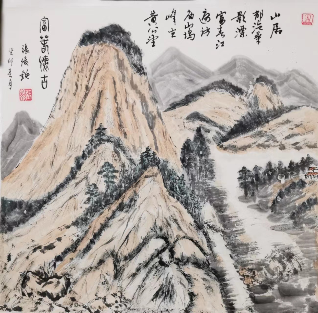 Jun Rui's Poetry and Painting: Fuchun Nostalgia - iNEWS