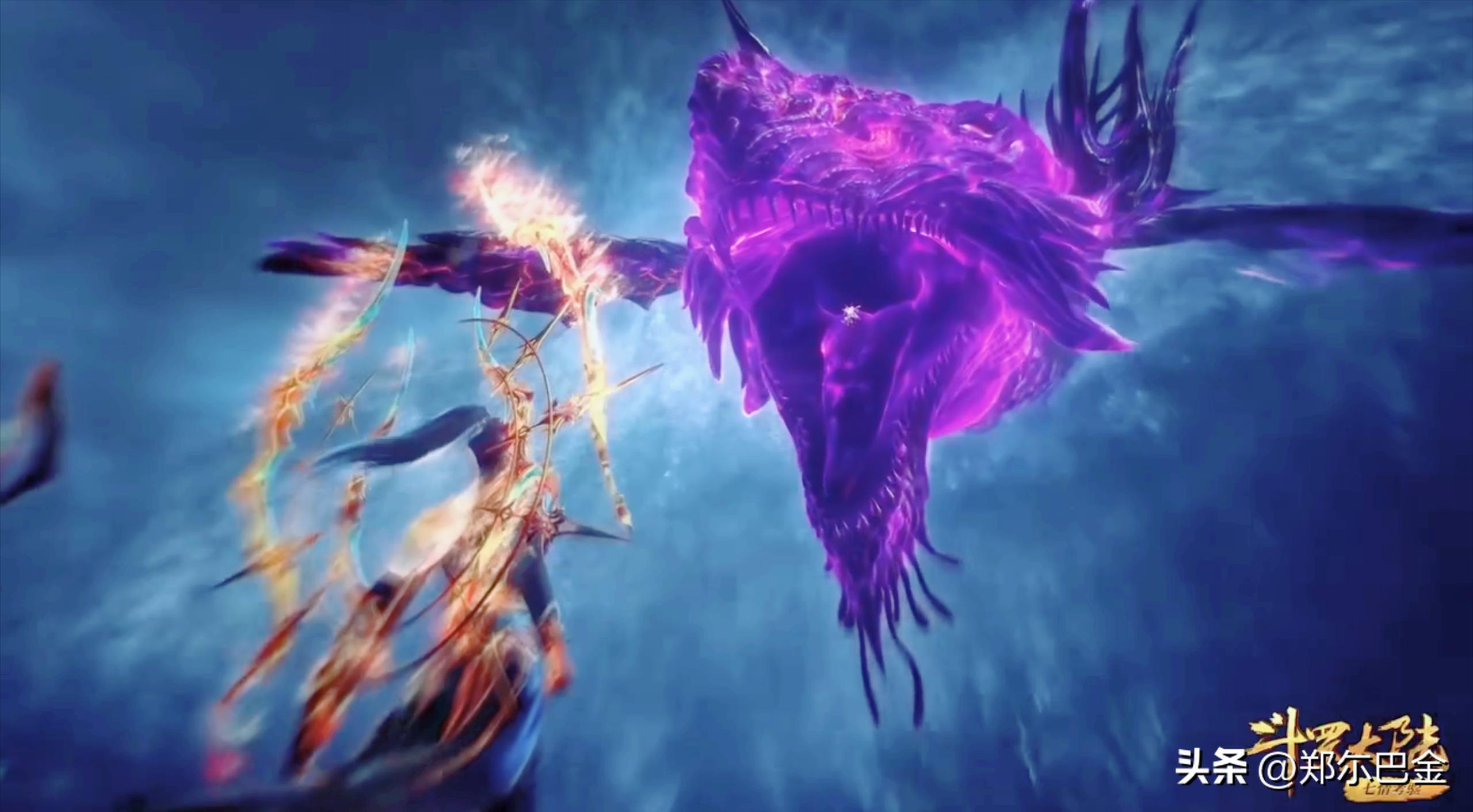 "Douluo Continent": Tang San battled against the deep-sea demon whale ...