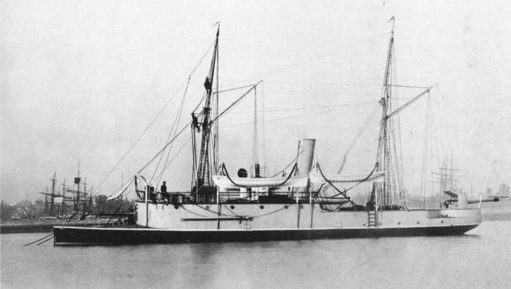 Small boats carry cannons - "Randall Gunboat" all living things - iNEWS