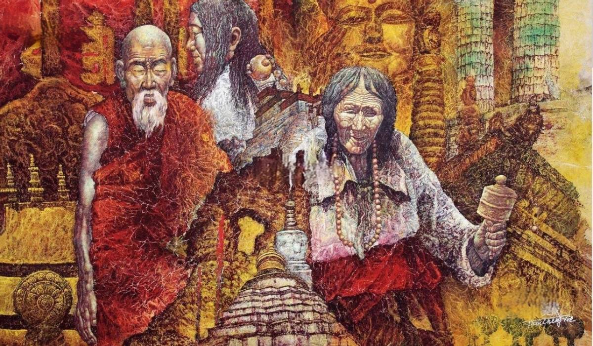 The painter Xie Tiancheng, who has broken many world records, has been ...