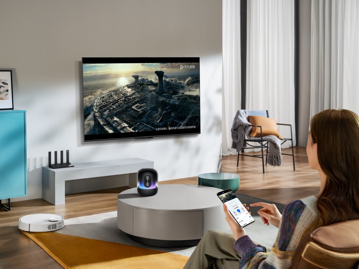 A new benchmark for screen projection experience!Huawei Smart Screen S ...