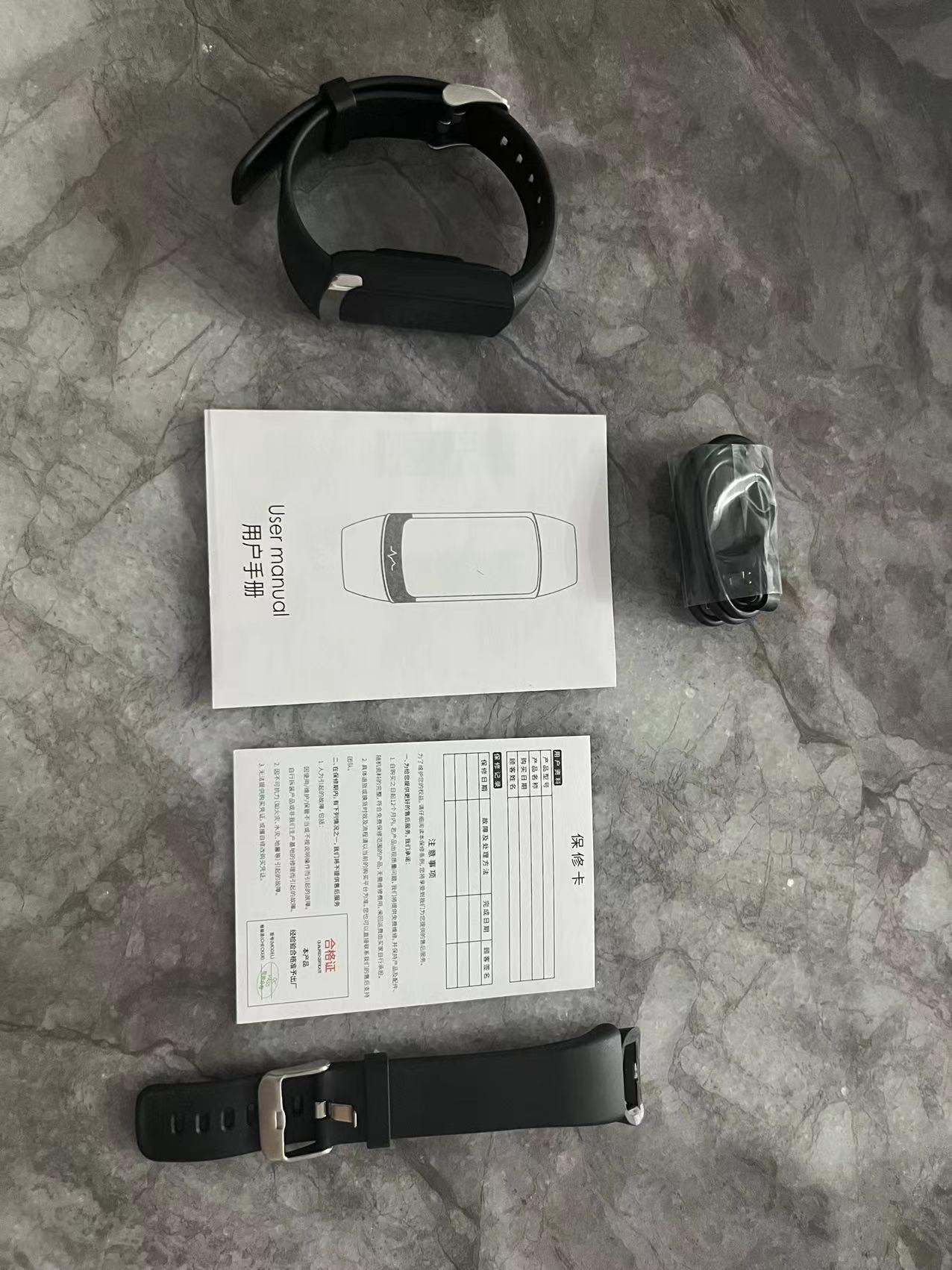 Health monitor on the wrist, dido F50S pro smart big screen blood sugar ...