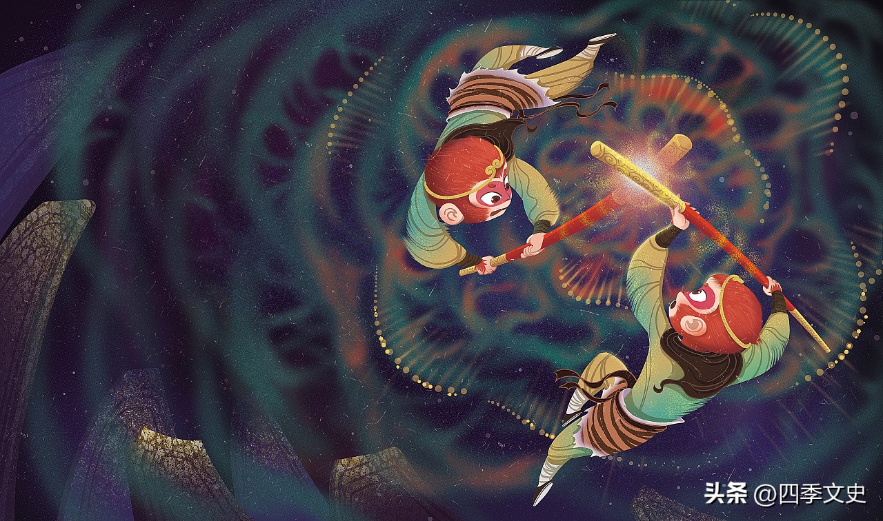 Why does the six-eared macaque also have a golden cudgel in its hand ...