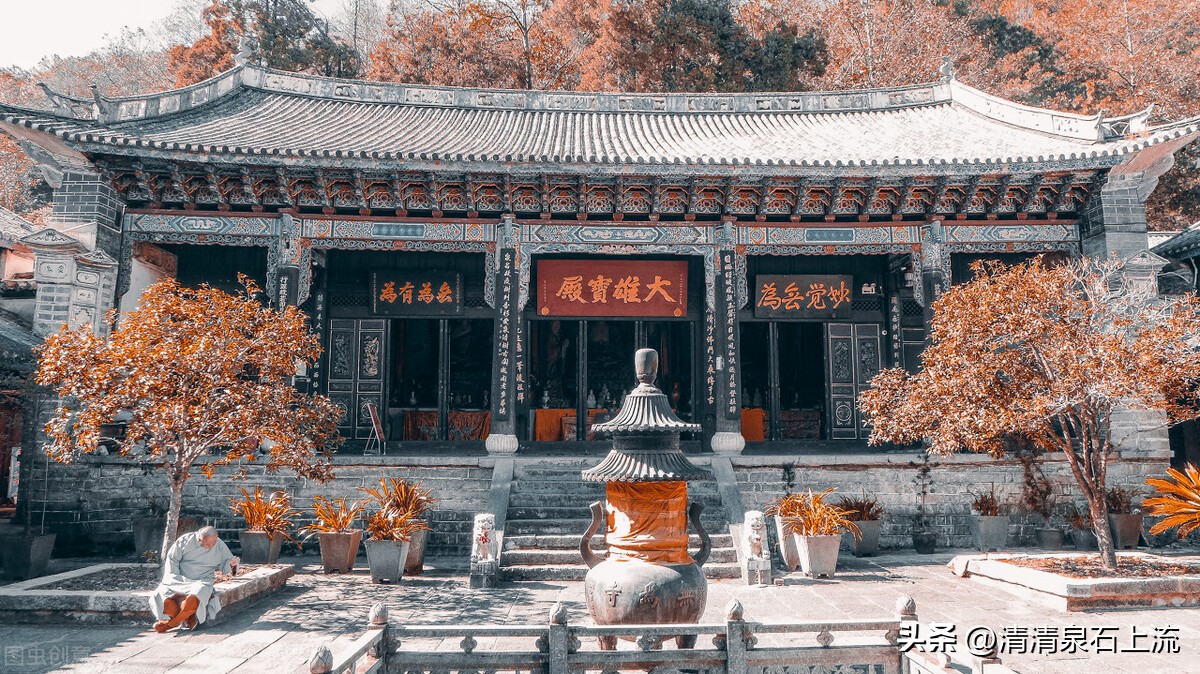 Dali Wuwei Temple, once a royal temple, is still spectacular and mighty ...