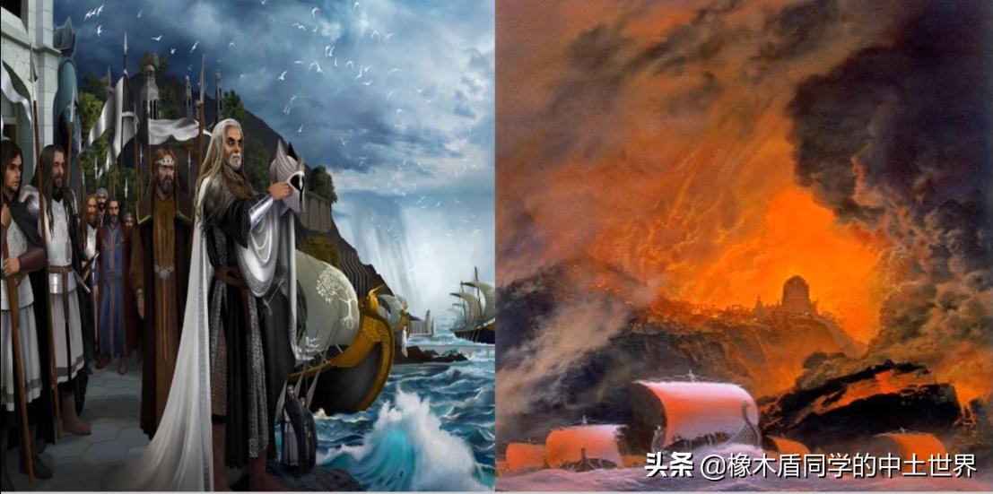 How did the Numenoreans establish colonies in Middle-earth?(three) - iMedia