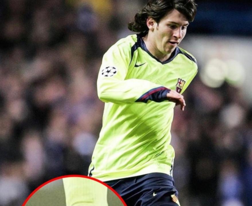 I'm actually wearing the Nike Adidas logo Messi wants to hide from his ...