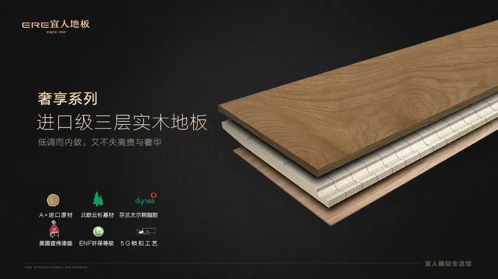 ENF grade environmental protection, imported grade three-layer solid ...