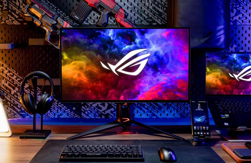 ROG OLED e-sports display is super powerful, bringing a shocking game ...